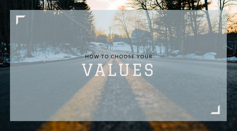 Choose values that make you stand out, but won't leave standing alone